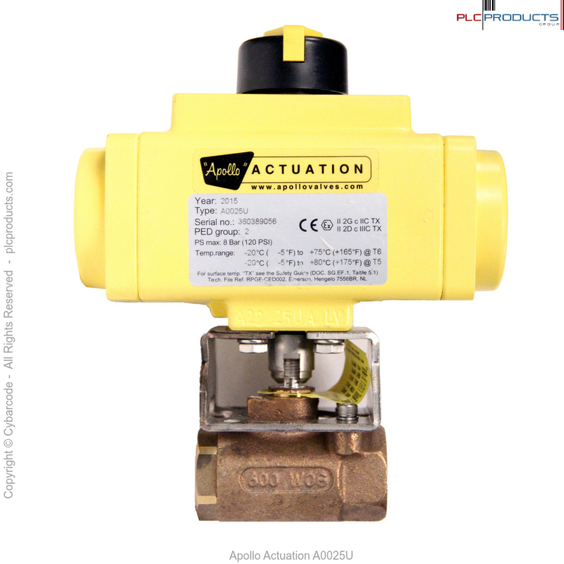 Apollo Actuation A0025U | PLC Products Group