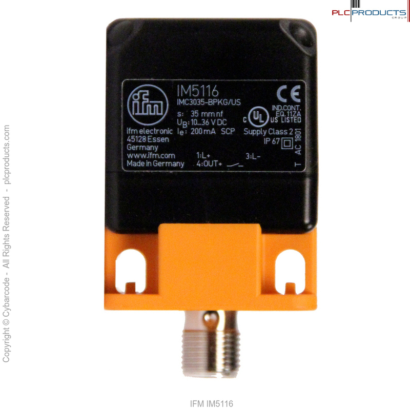 IFM IM5116 | David E. Spence, Inc., DBA PLC Products Group